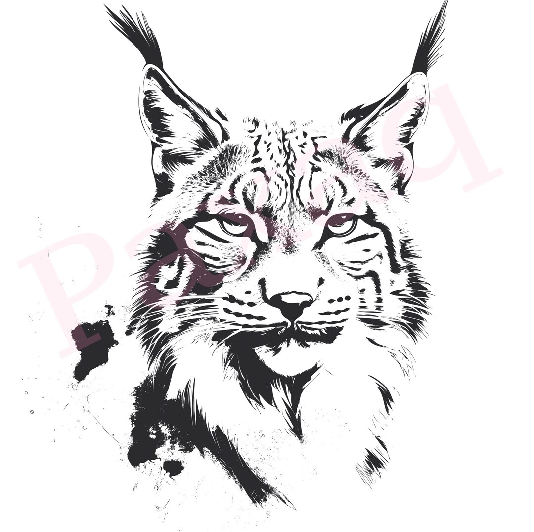 Canada Lynx Svg, Alert Canada Lynx Svg, Canada Lynx Vector Cutfile Png ...