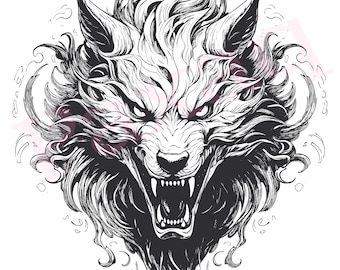 Fenrir Svg, Berserk Fenrir Vector, Jpg Png Pdf Svg for T-shirts, Mugs ...