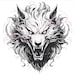 Fenrir Wolf SVG, Norse Mythology Vector Art (digital Download) - Etsy