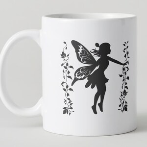 Fairy Svg, Adorable Pixie Vector, Cute Fairies Jpg Png Pdf Svg Clipart ...