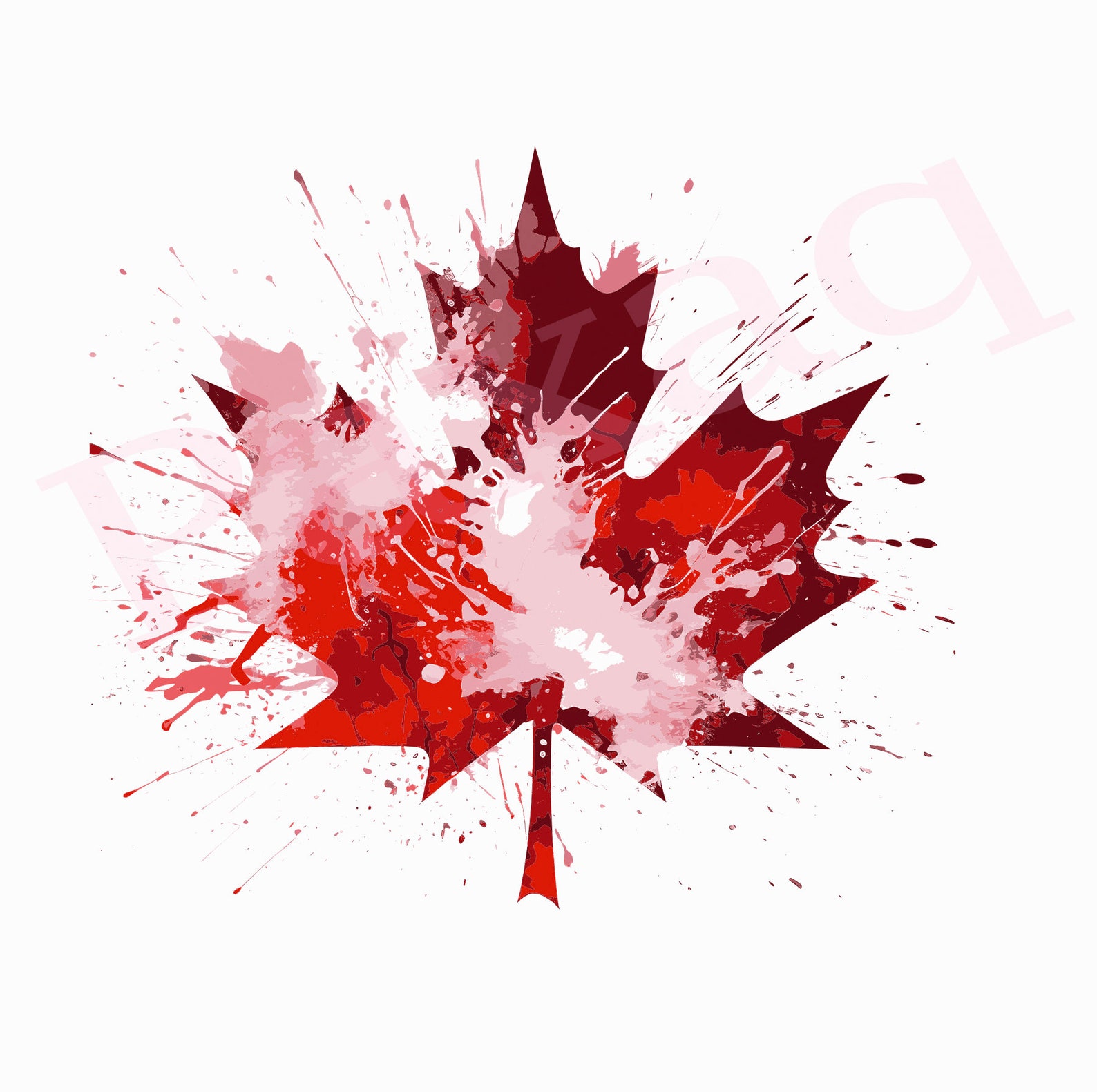 Maple Leaf Svg, Fiery Maple Leaf Svg, Maple Leaf Vector Cutfile Png Pdf ...