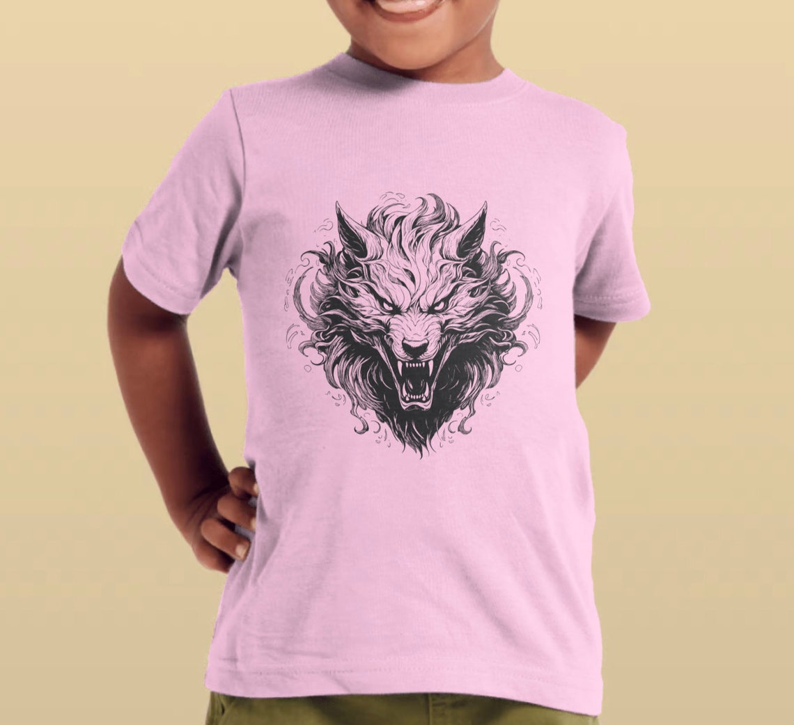 Fenrir Wolf SVG, Norse Mythology Vector Art (digital Download) - Etsy