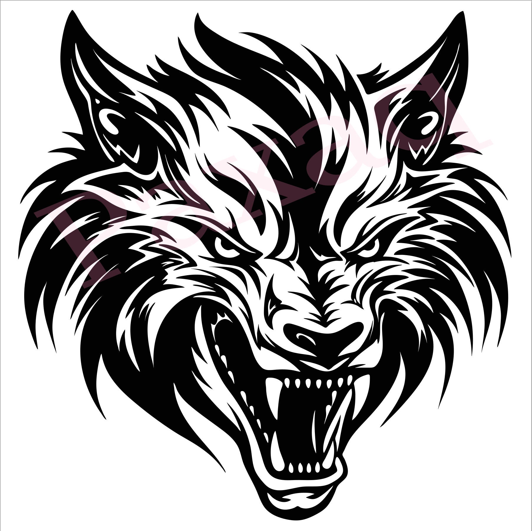 Fenrir Svg, Berserk Fenrir Vector, Jpg Png Pdf Svg for T-shirts, Mugs ...