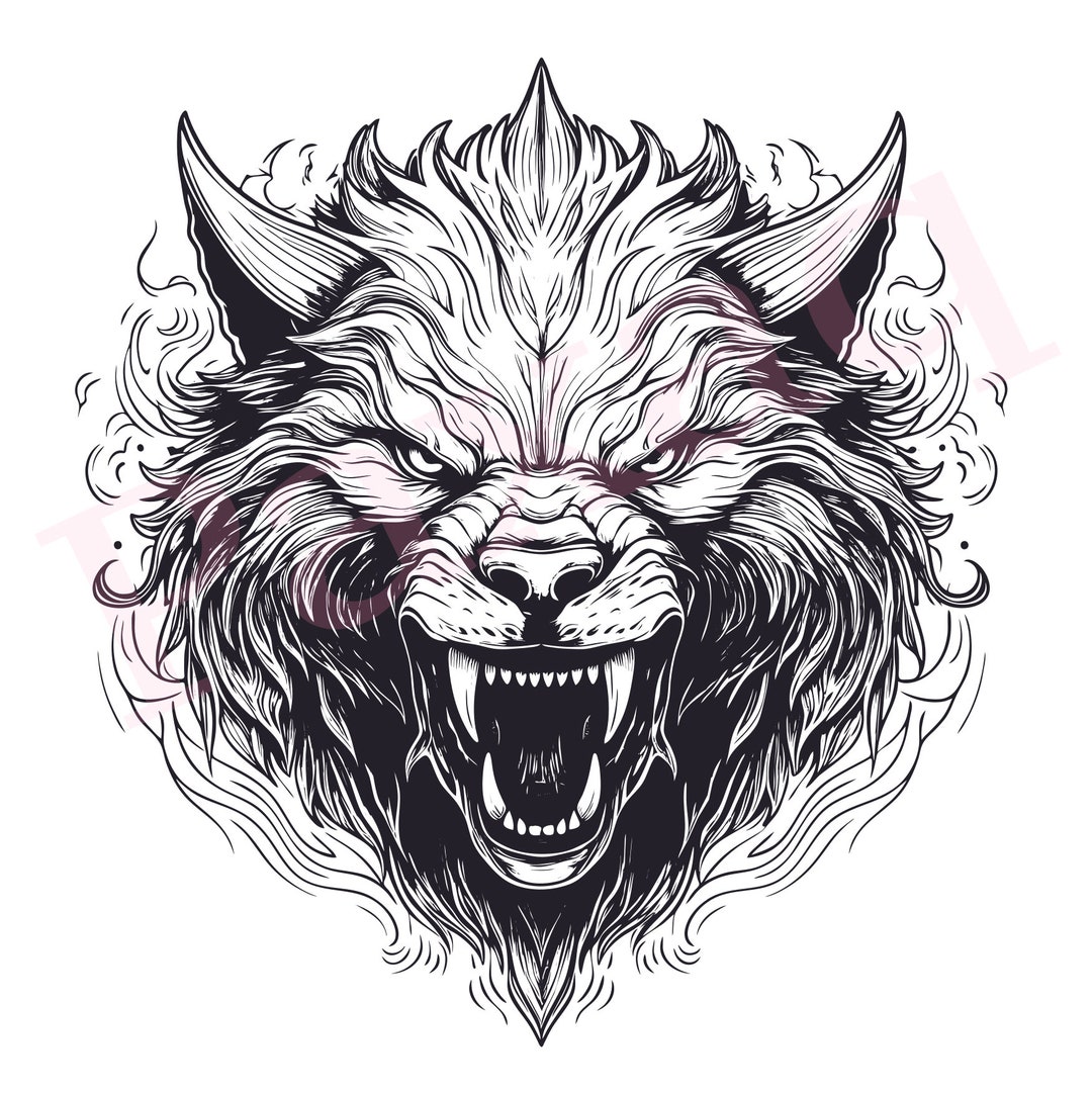 Fenrir Svg, Berserk Fenrir Vector, Jpg Png Pdf Svg for T-shirts, Mugs ...
