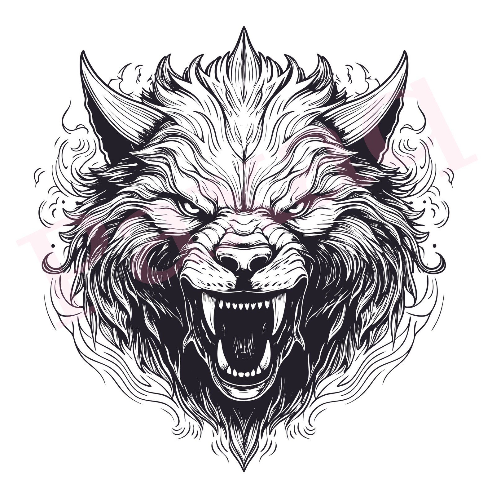 Fenrir Svg, Berserk Fenrir Vector, Jpg Png Pdf Svg for T-shirts, Mugs ...