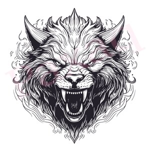 Fenrir Svg, Berserk Fenrir Vector, Jpg Png Pdf Svg for T-shirts, Mugs ...
