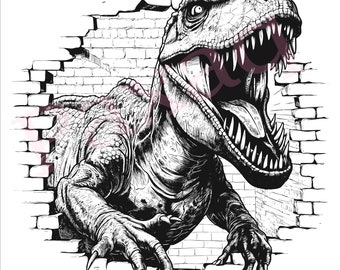 T-rex Svg, Roaring T-rex Vector, Dinosaur Svg，tyrannosaurus Rex Svg，t ...