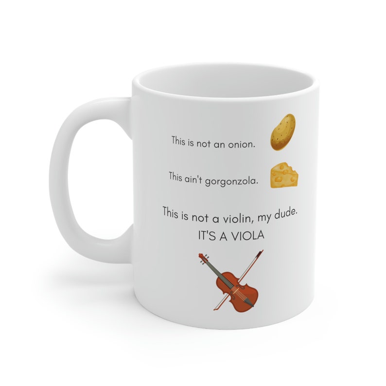 It's a Viola Funny Mug, Classical Music Gift for Violist, Viola Player ...