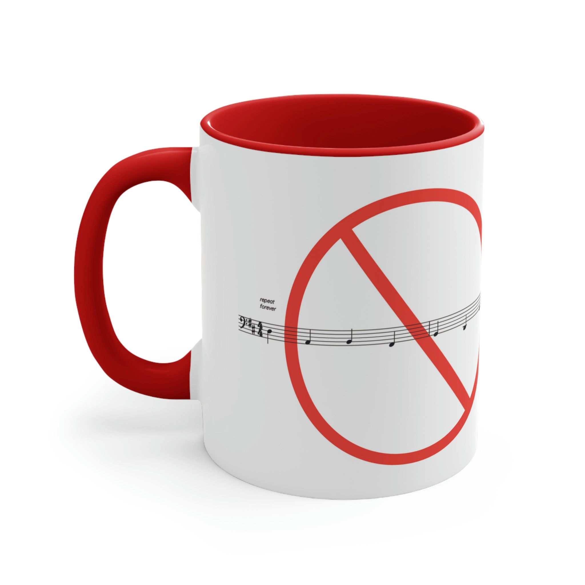 No Canon in D Funny Mug, No Pachelbel Canon Mug, Classical Music Gift ...