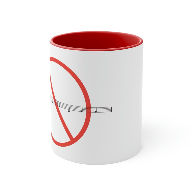 No Canon in D Funny Mug, No Pachelbel Canon Mug, Classical Music Gift ...