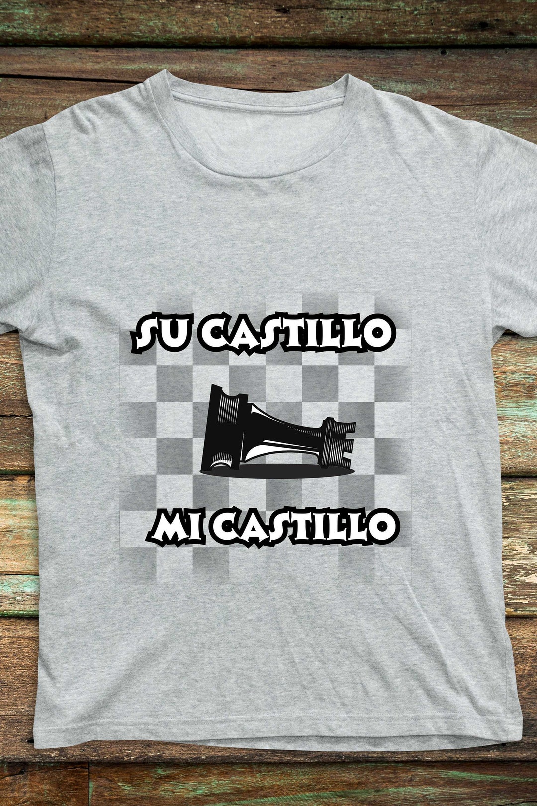 Su Castillo, Mi Castillo Chess Rook Unisex Heavy Cotton Tee - Etsy