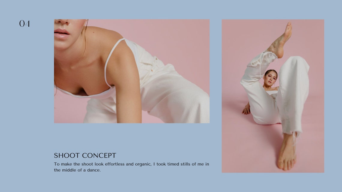 Modeling Portfolio Website Template, Canva Template, Modeling Website Template, Portfolio ...