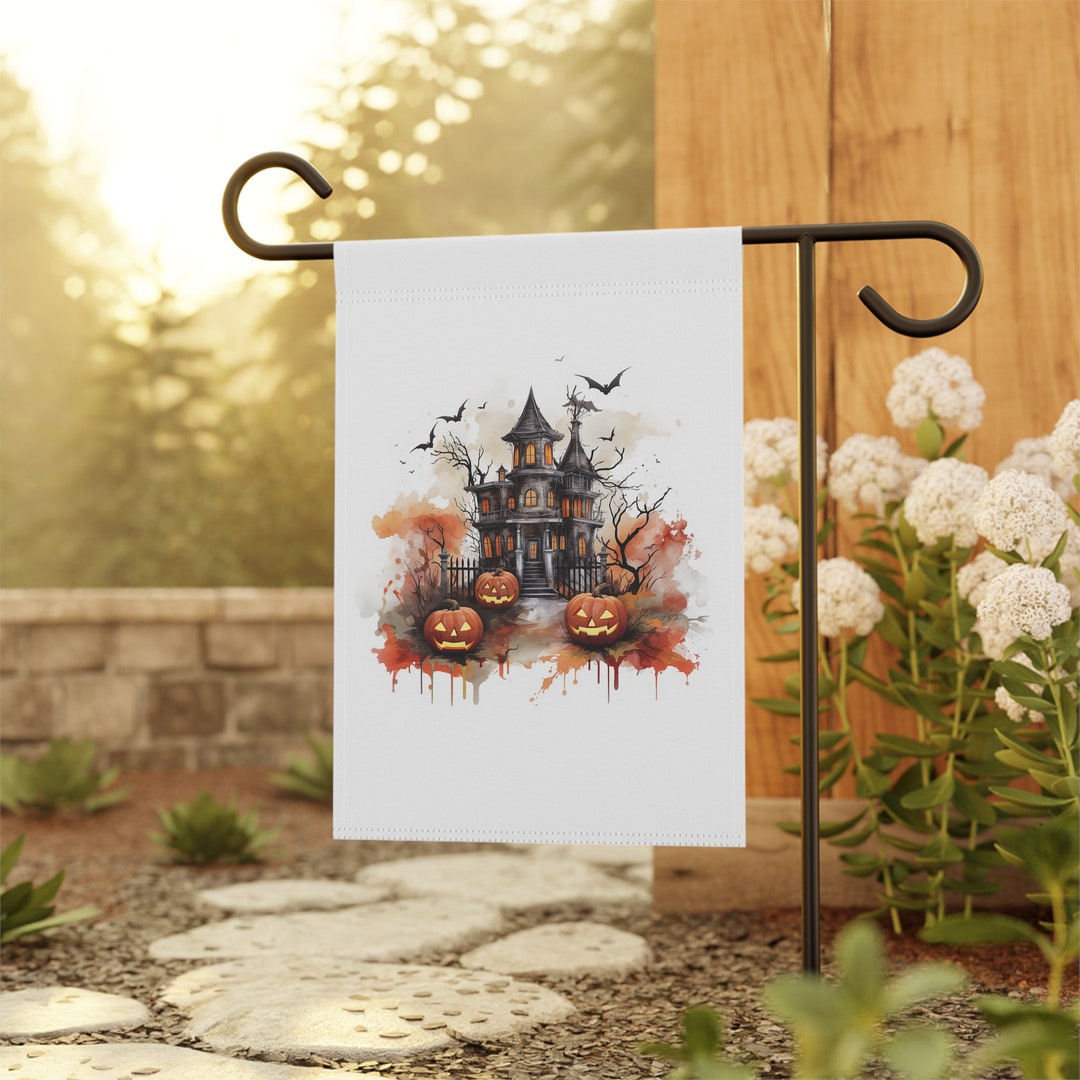 Watercolor Haunted House, Halloween, Halloween Art, Haunted House ...
