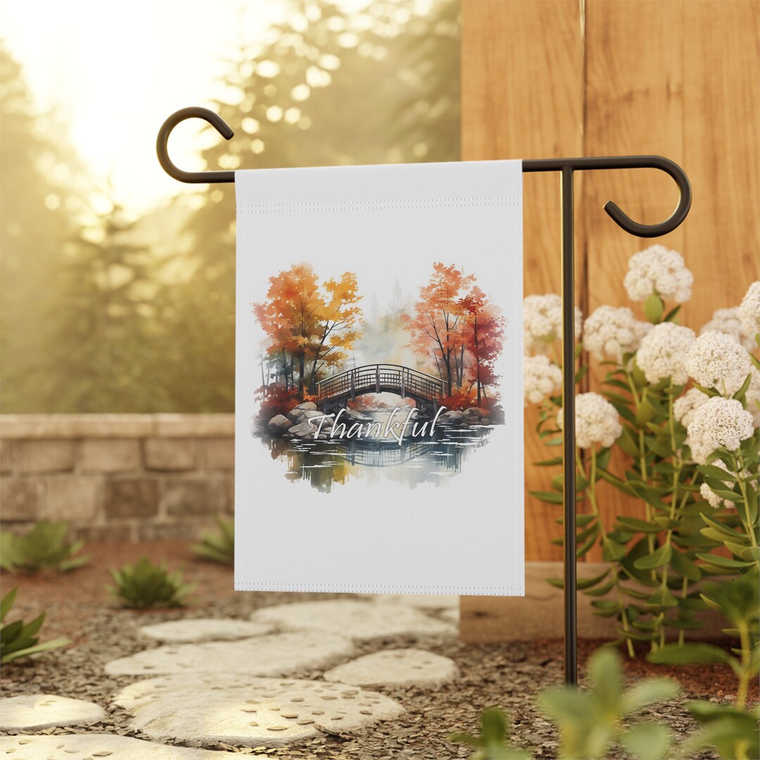 Thankful Bridge, Watercolor Art, Thanksgiving, Thanksgiving Art, Bridge ...