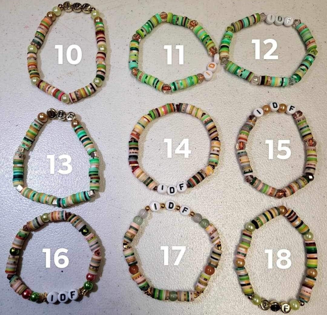 Israel and IDF Bracelets - Etsy