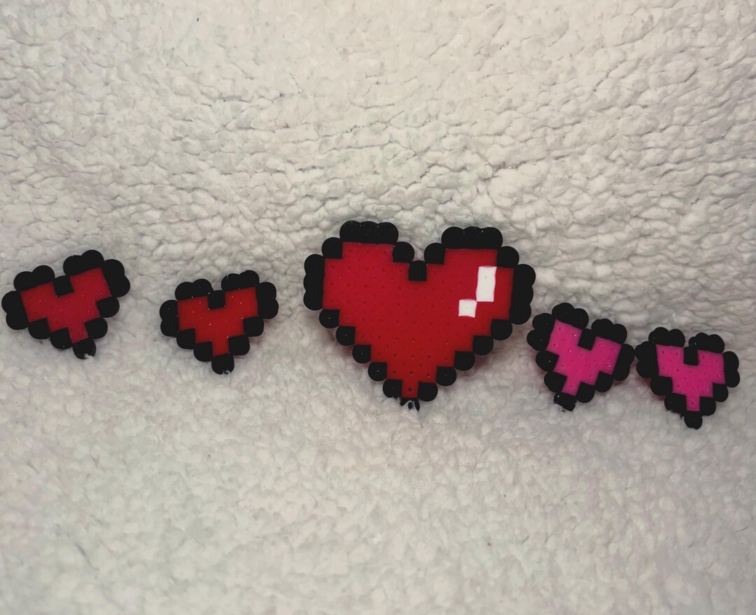 Heart Fuse Bead Creation - Etsy