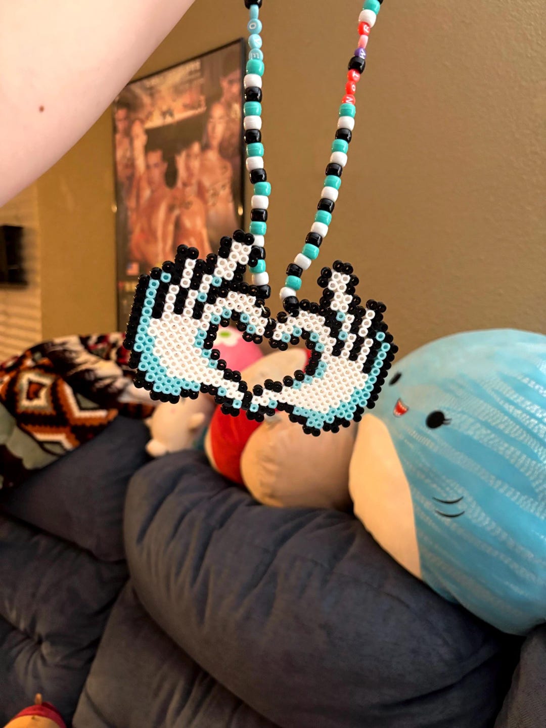 Heart Hands Fuse Bead - Etsy