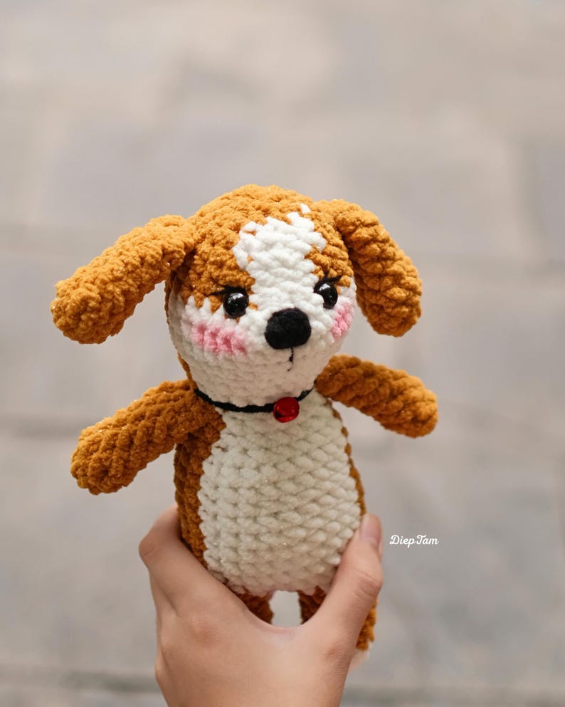 Amigurumi Crochet Dog Pattern: Plush Puppy (PDF Download) - Etsy