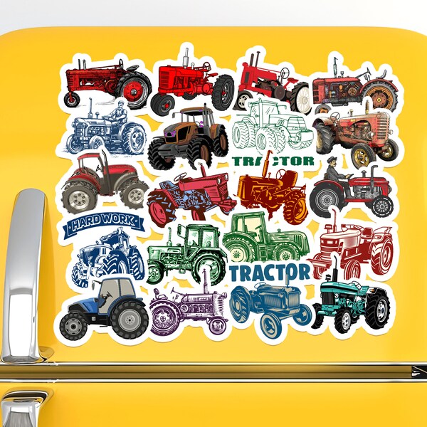 Tractor Stickers - Etsy
