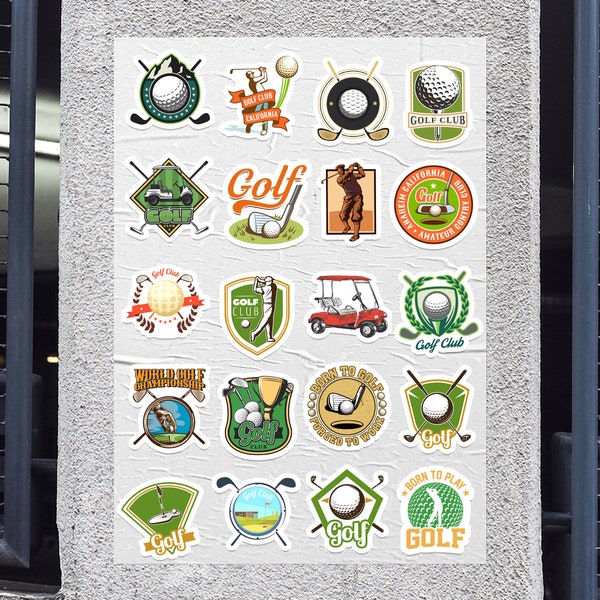Funny Golf Decals - Etsy