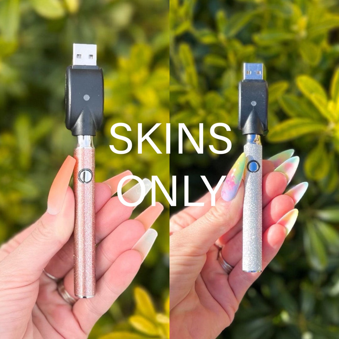 Rose Gold Glitter 510 Skin Vape Skin Glitter Skin Girly Skin Gold Skin ...