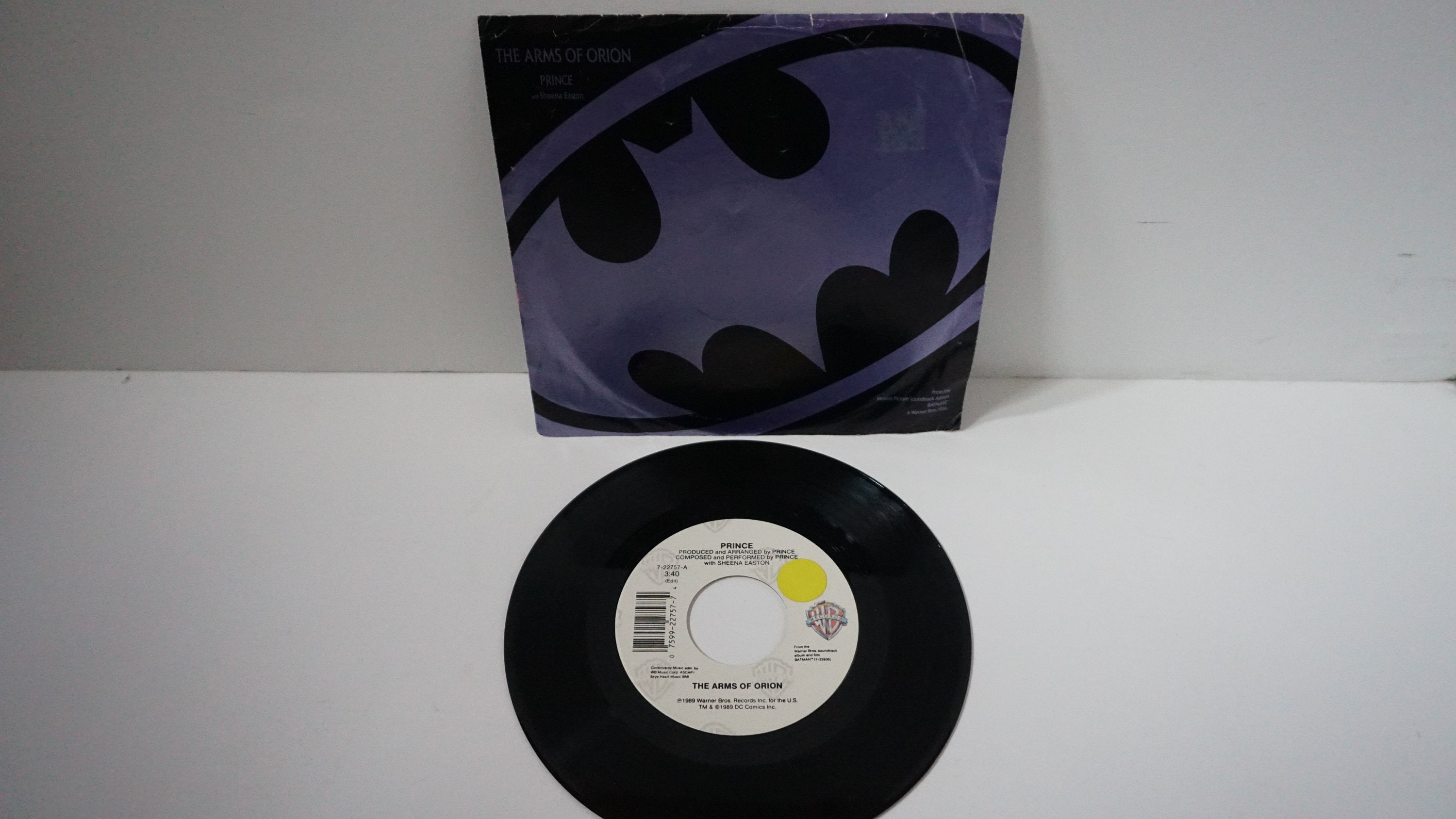 Prince the Arms of Orion 1989 Batman Original Motion Picture Soundtrack ...