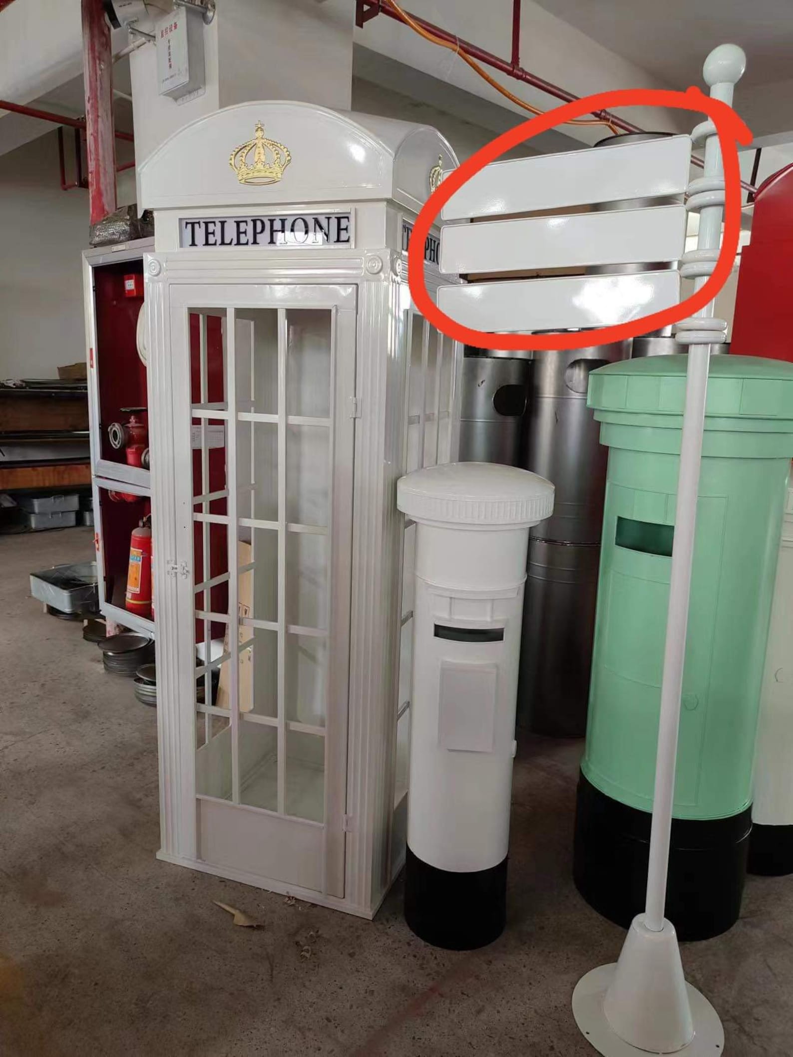 Pink Telephone Photo Booth Salon Photo Decoration Metal Telephone Booth ...