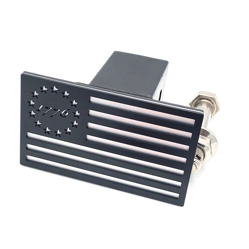 Rectangle Tow Hitch Cover for 2" Receiver Trailer RV Camper Truck ...