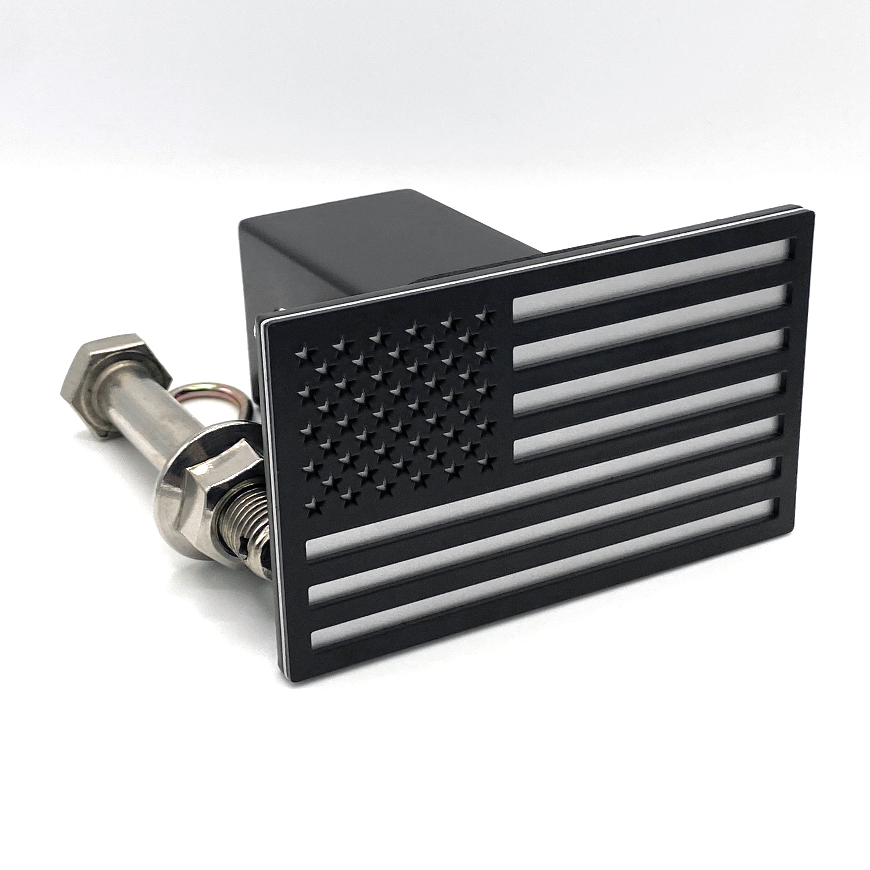 Rectangle Tow Hitch Cover for 2" Receiver Trailer RV Camper Truck ...