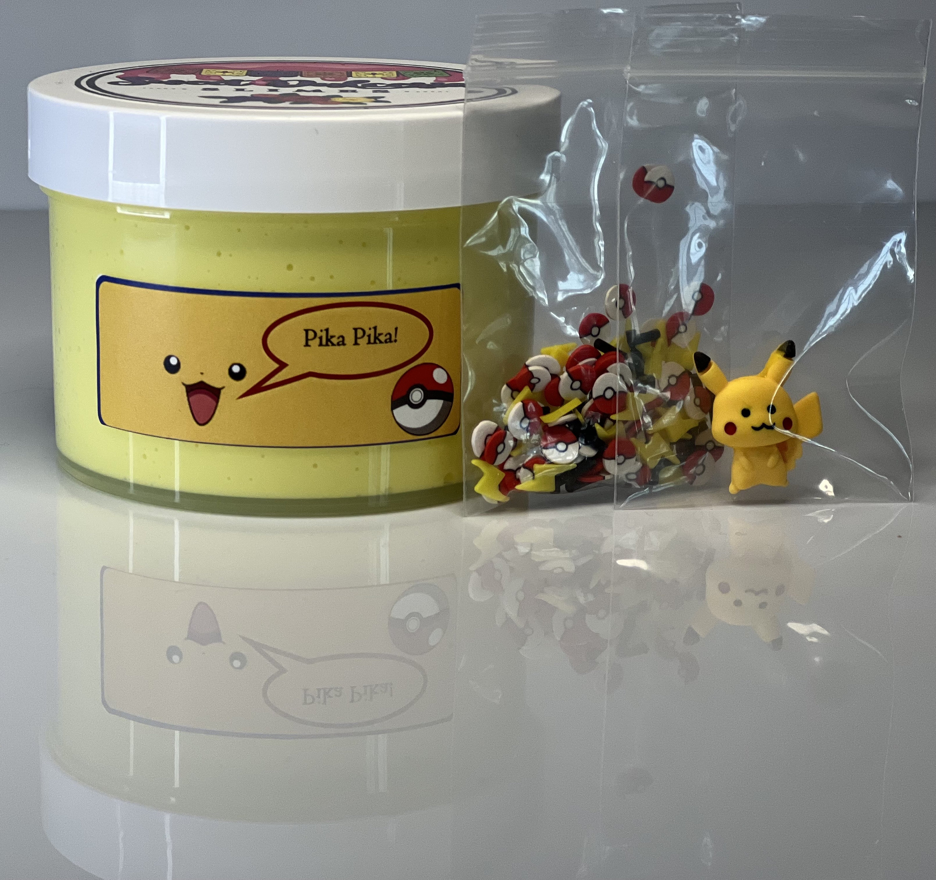 Pikachu Thick and Glossy Stretchy Slime - Etsy