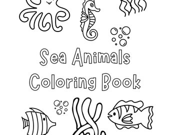 Under the Sea Coloring Pages, Sea Life Coloring, Ocean Coloring Pages ...
