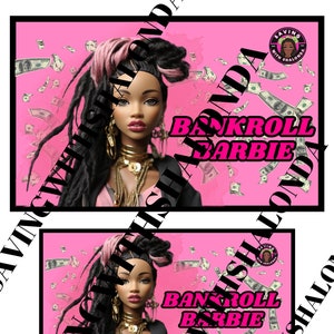 8.5X11 BANKROLLBARBIE DIY KIT - Etsy