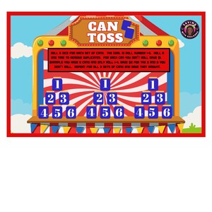 A5 CARNIVAL Can Toss - Etsy