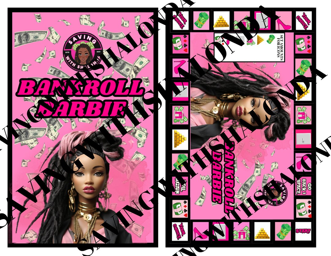 A5 BANKROLLBARBIE DIY KIT - Etsy