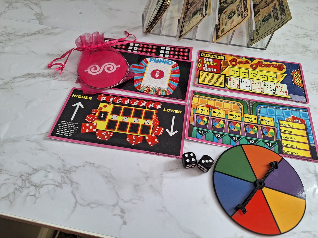 A5 Game Show Savings Challenge Bundle/ A5 Savings Challenge/new Savings ...