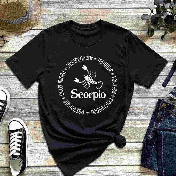 Scorpio Shirt - Etsy