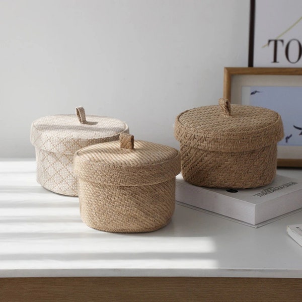 Jute Storage - Etsy