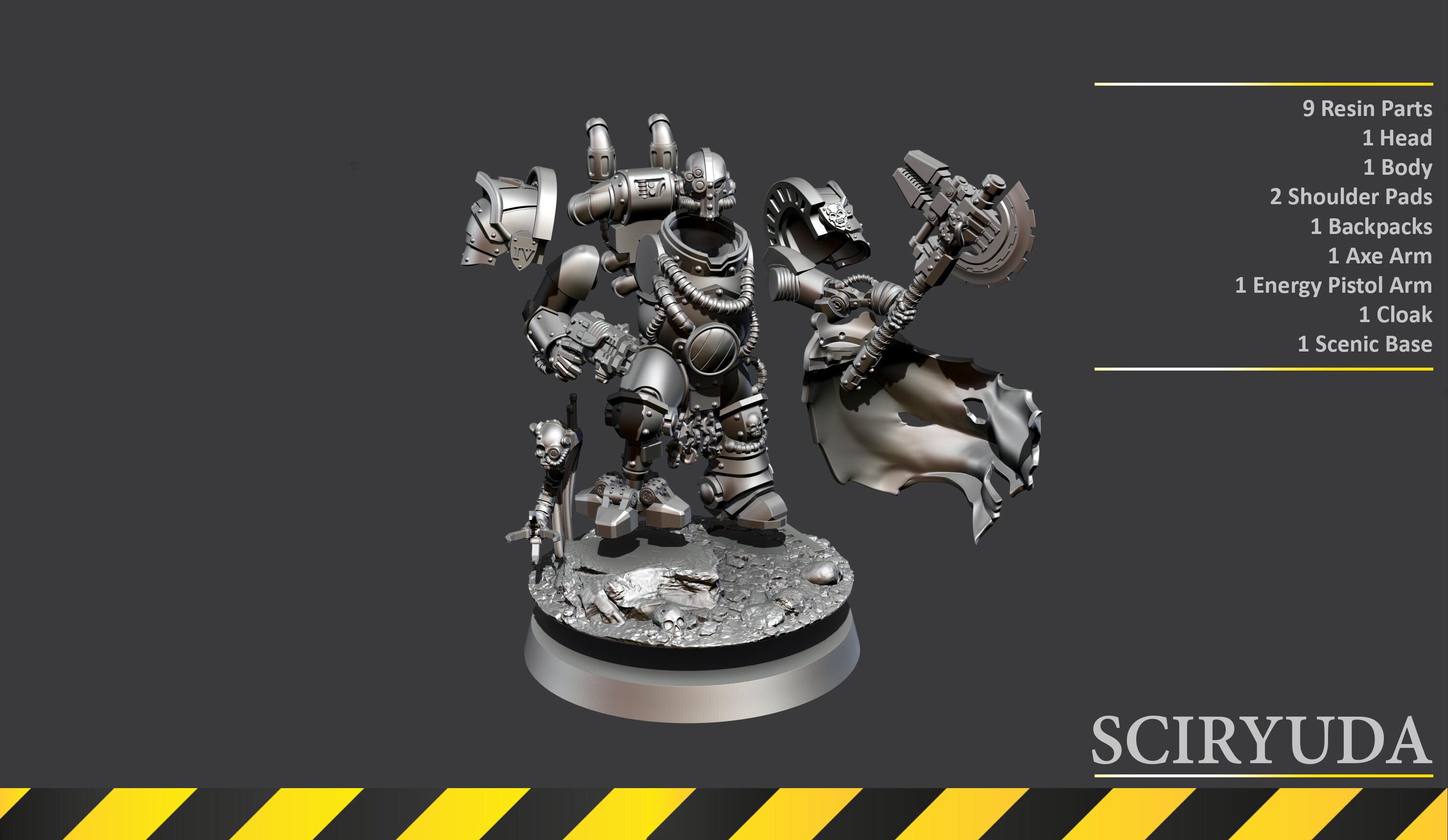 STEEL BROTHERHOOD LORD Sci-fi Tabletop Wargaming 32mm - Etsy