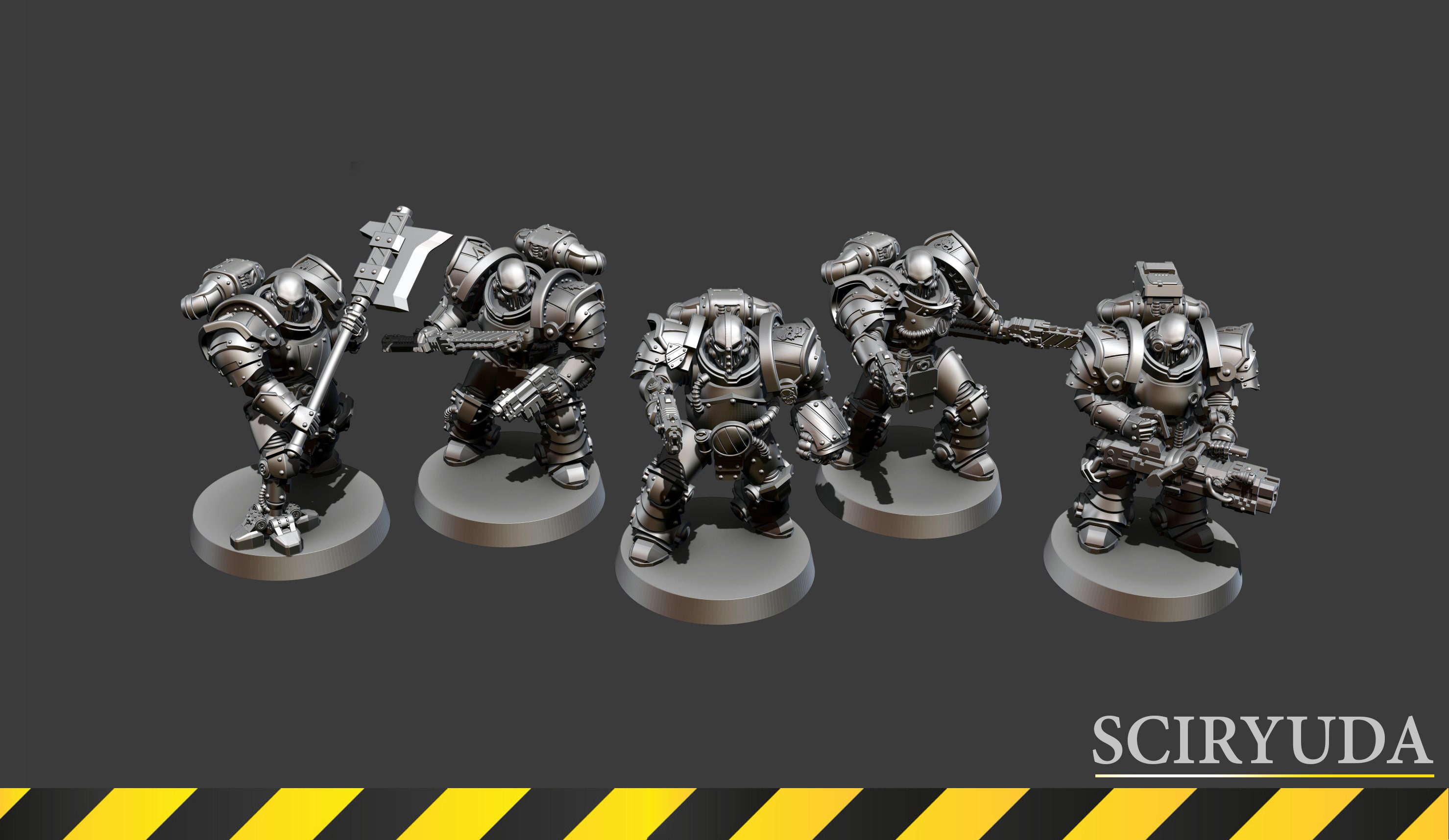 STEEL BROTHERHOOD SQUAD Sci-fi Tabletop Wargaming 32mm - Etsy UK