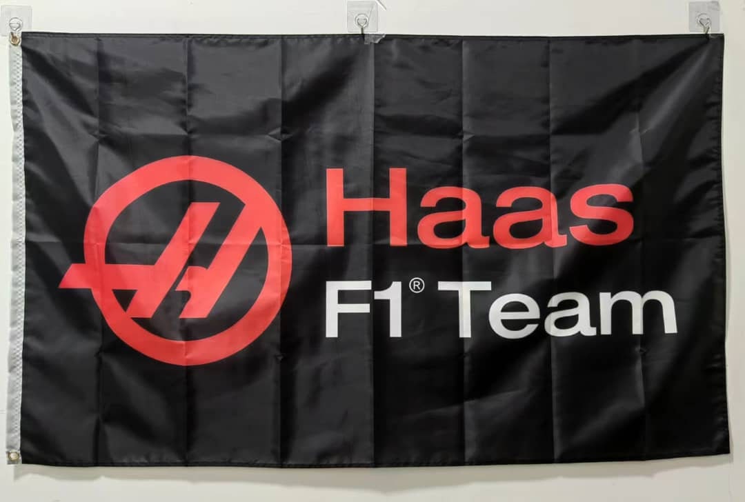 Haas Racing Flag Banner Formula F1 Team One Fast Man Car - Etsy
