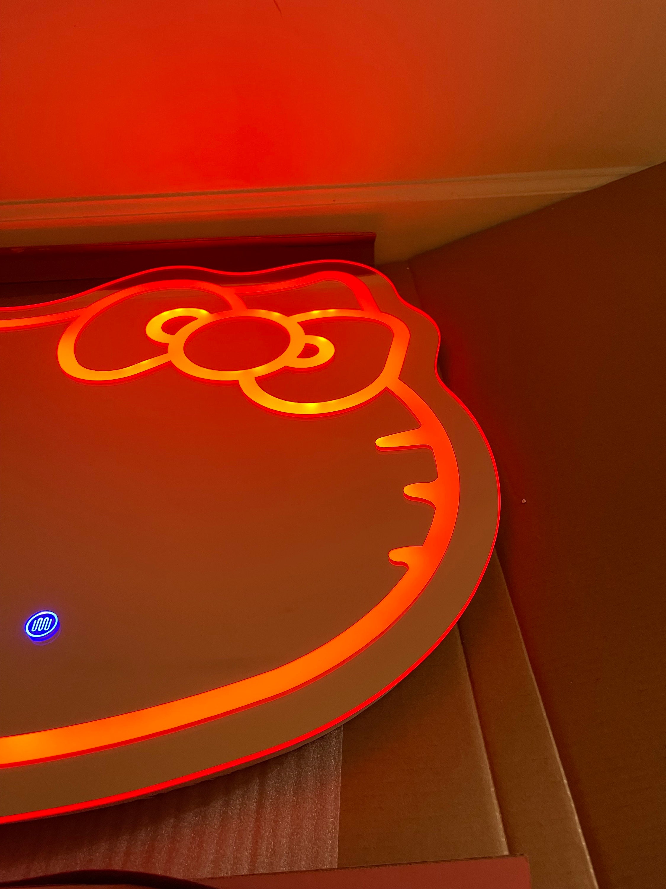 Hello Kitty LED Vanity Mirror Full Size 24x28 In. - Etsy