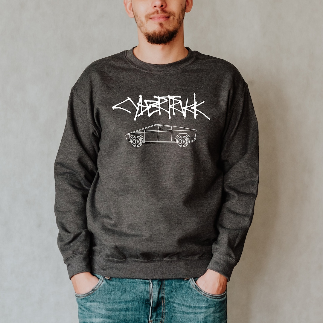 Cybertruck Sweatshirt, Cybertruck Hoodie, Tesla Sweatshirt, Tesla Lover ...