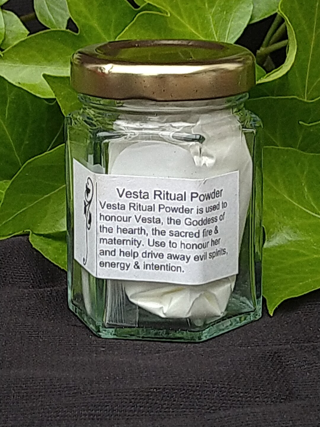 Vesta Powder Jar for Ritual Spells Witchcraft - Etsy