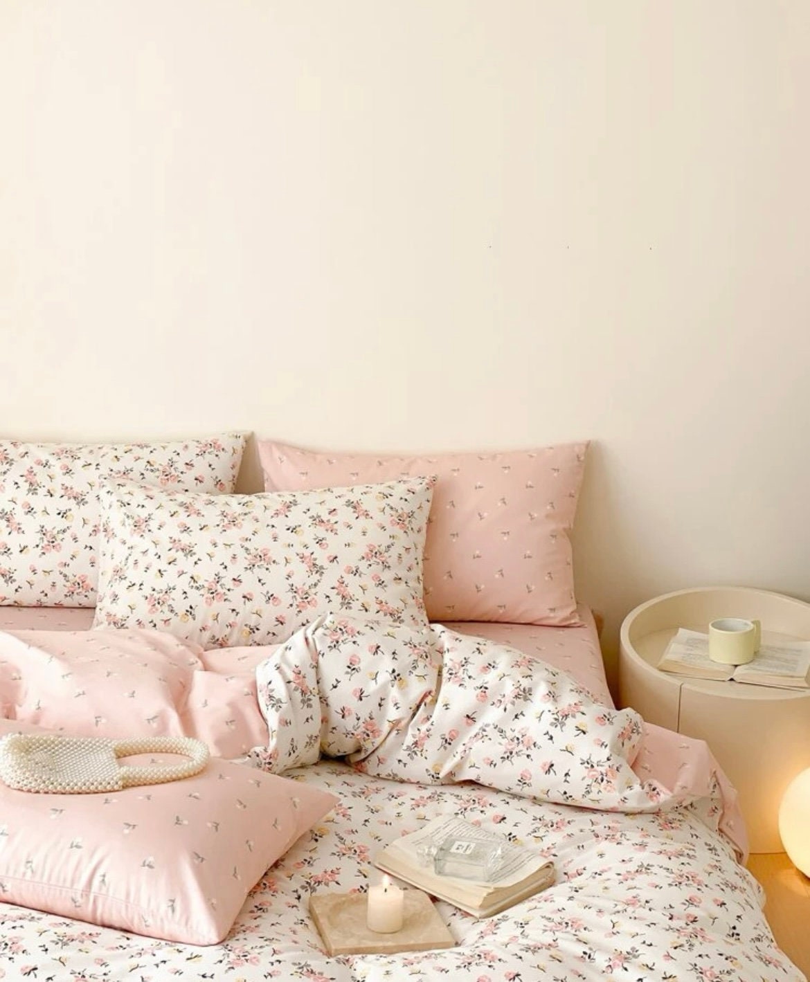 Floral Print Duvet Cover Set 1pc Duvet Cover 2pc Pillowcase - Etsy Canada