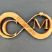 Personalized Infinity Wood Sign | Valentine's Day Gift | Infinity Sign ...