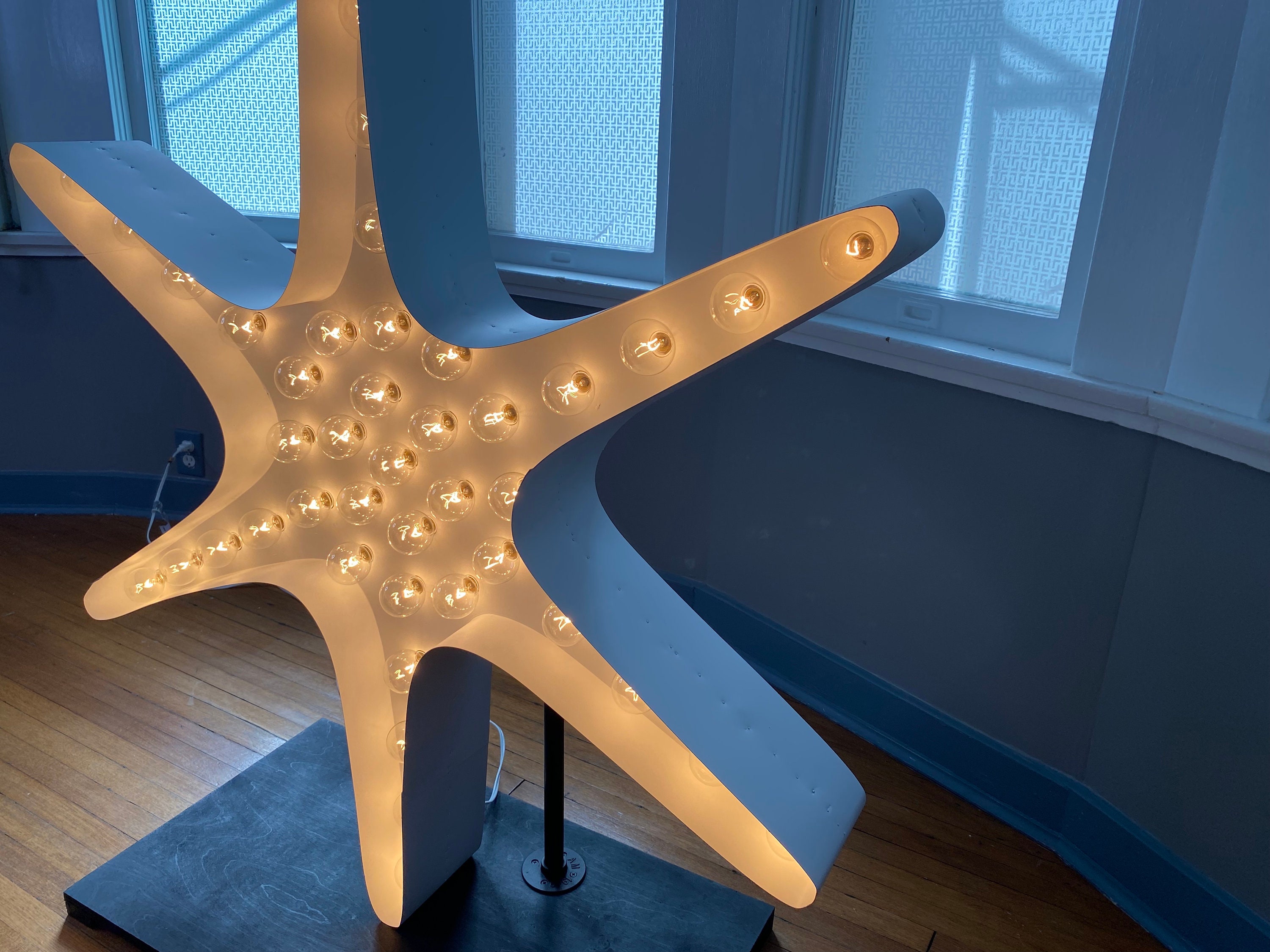 Giant Light up Star 4ft Tall | Custom Marquee Sign | Outdoor Christmas ...