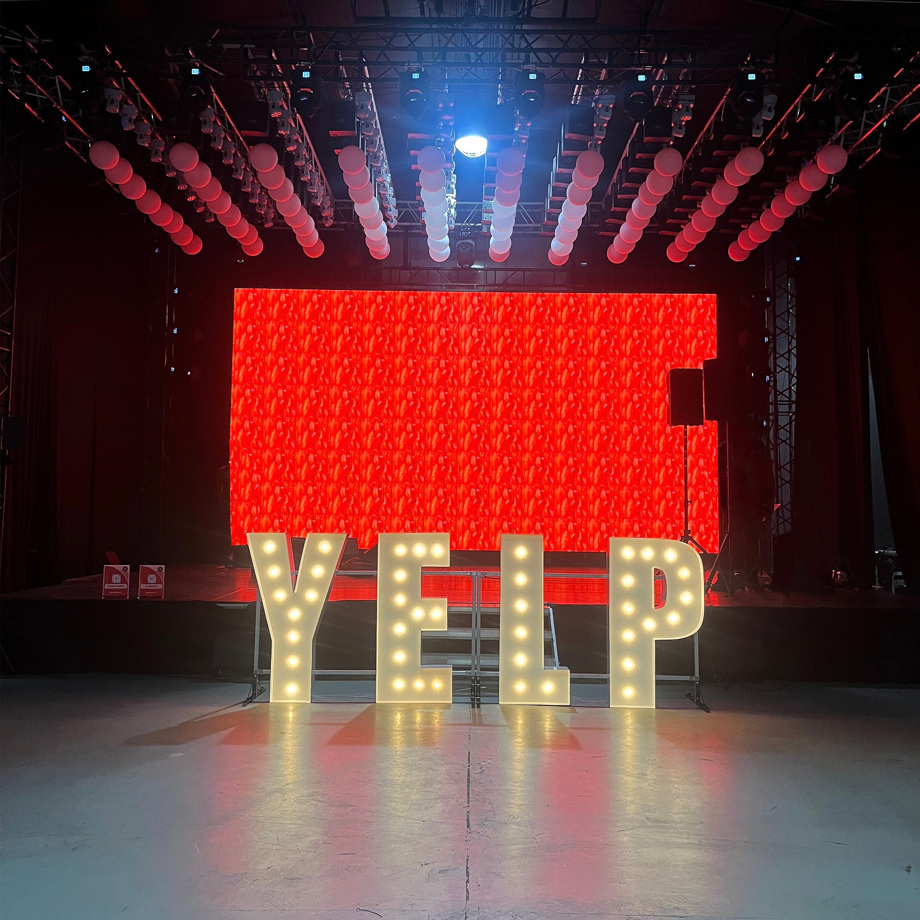 Extra Large Marquee Letters 5ft Tall giant Light up Letters and Numbers ...