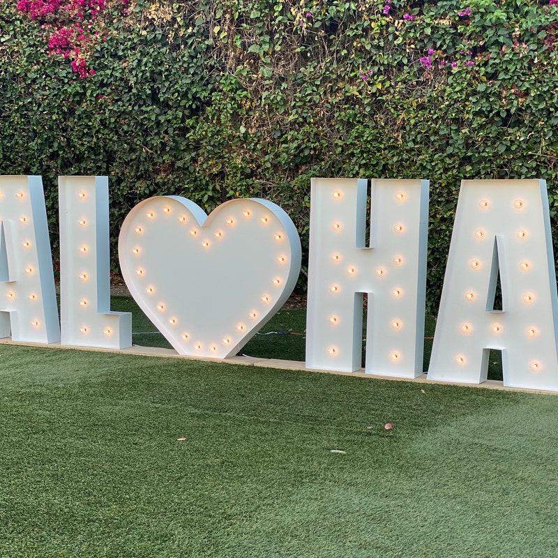 Aloha Neon Sign - Etsy