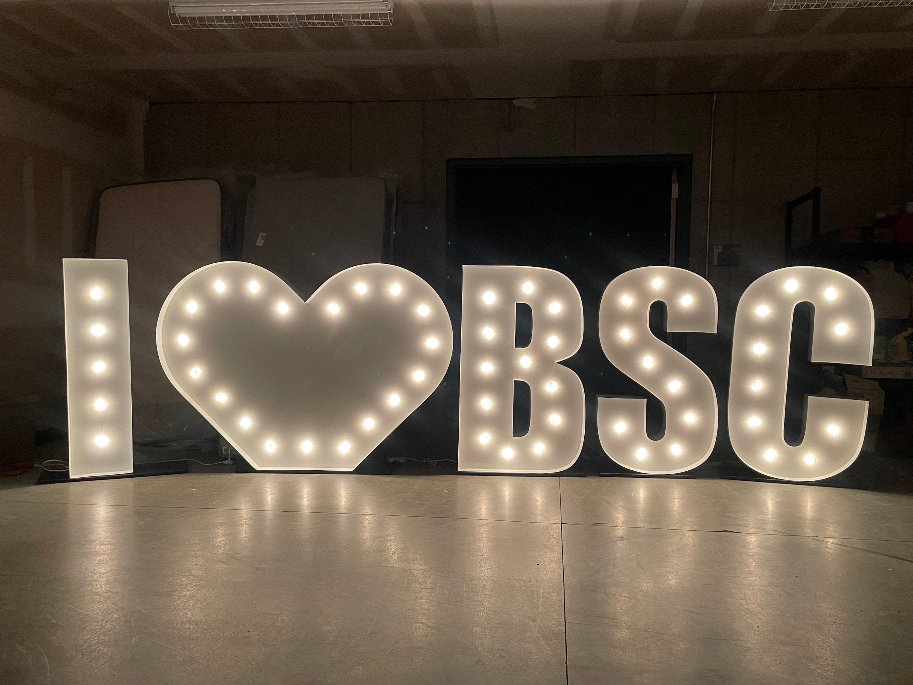 Large Marquee Letters 4ft 5ft 6ft | PROM Letters, GRAD Letters ...