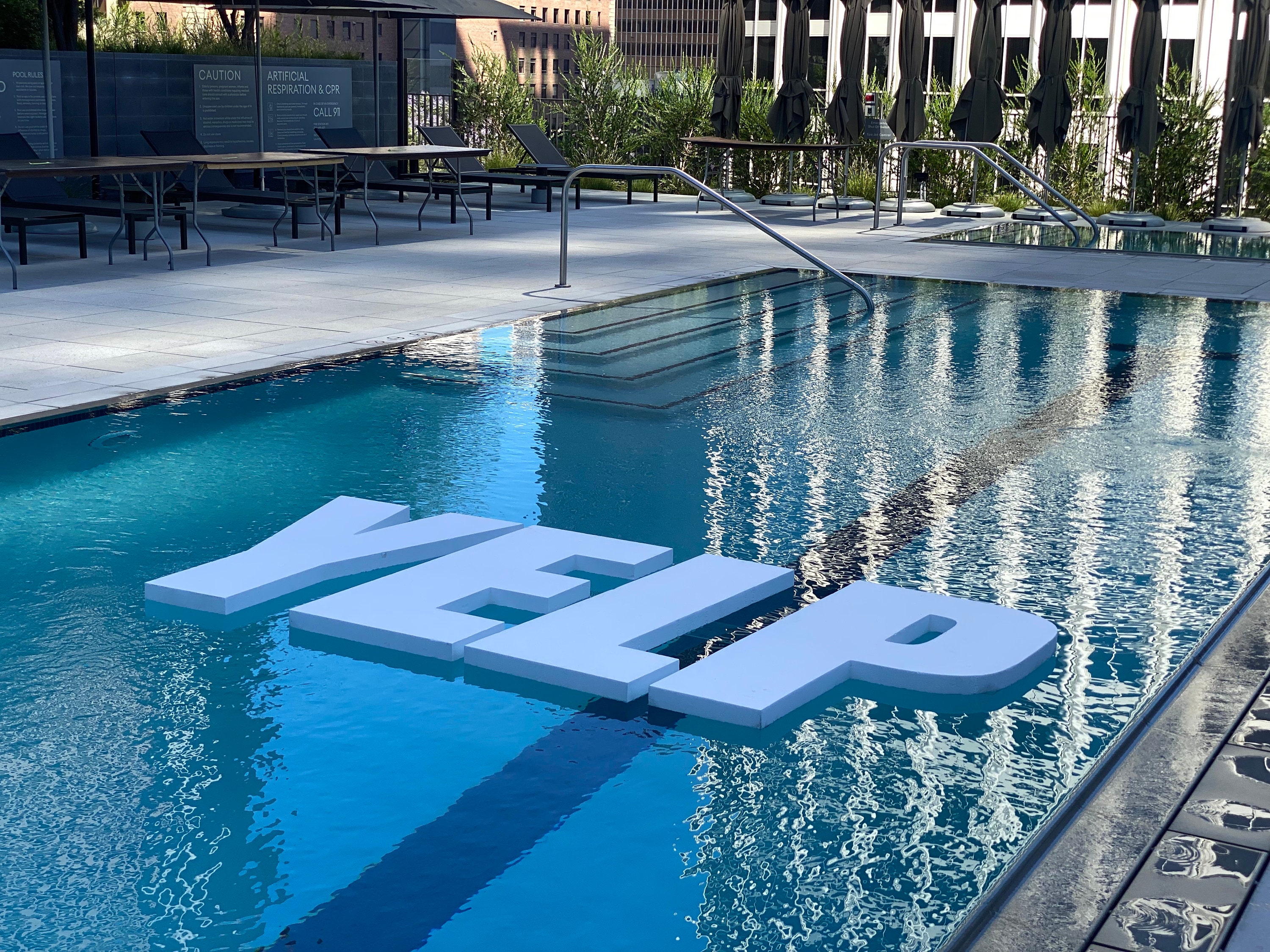 Large Floating Foam Letters | Floating Pool Letters | Large Foam ...